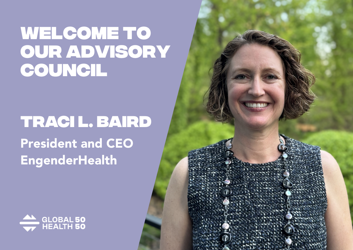 Global Health 50/50 welcomes Traci L. Baird to its Advisory Council ...